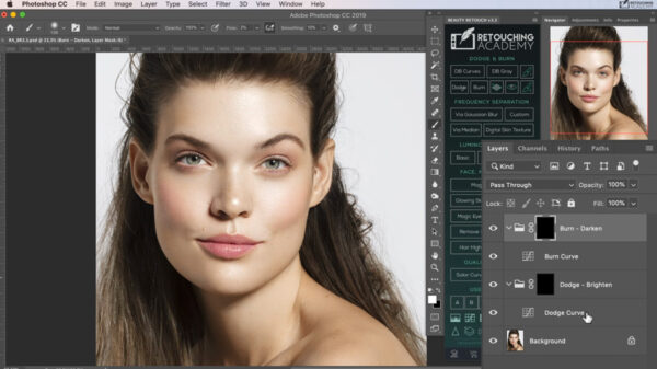 Beauty Retouch Panel - The Retouching Academy Lab
