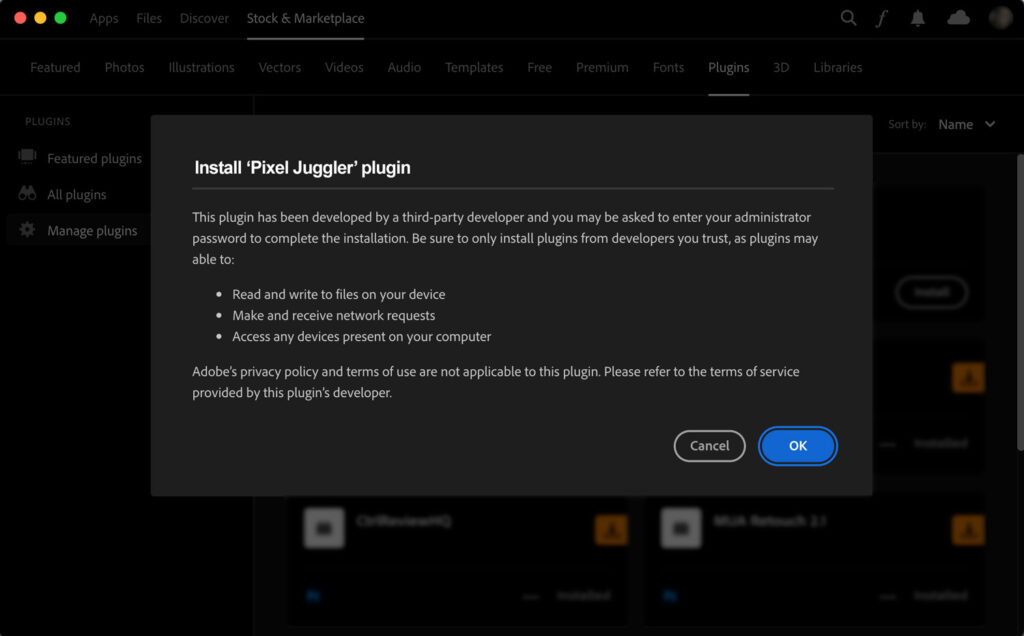FAQ: PJ UXP Installation Guide - The Retouching Academy Lab