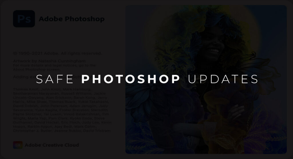 Safe Photoshop Updates - The Retouching Academy Lab