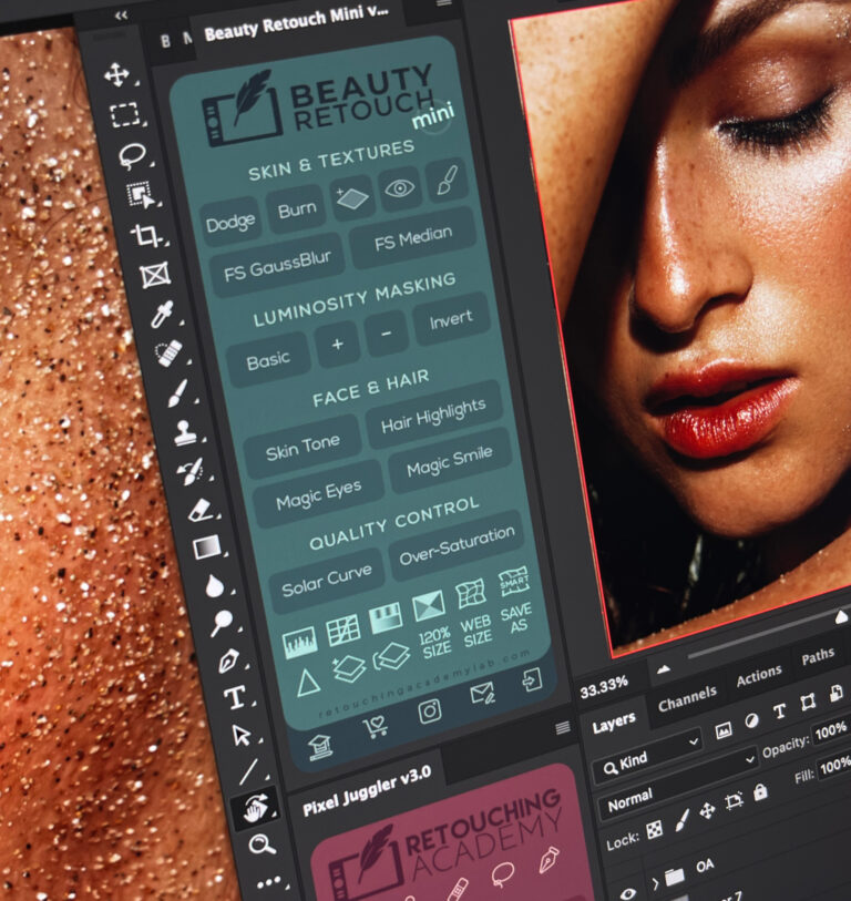 Beauty Retouch Panel - The Retouching Academy Lab