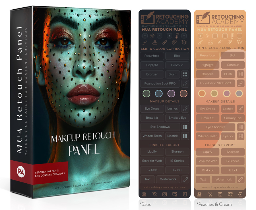 MUA Retouch Panel - The Retouching Academy Lab