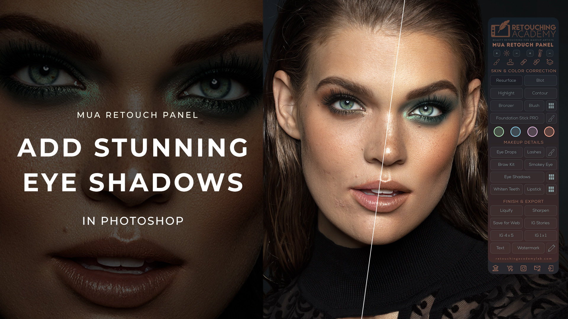 MUA Retouch Panel - The Retouching Academy Lab