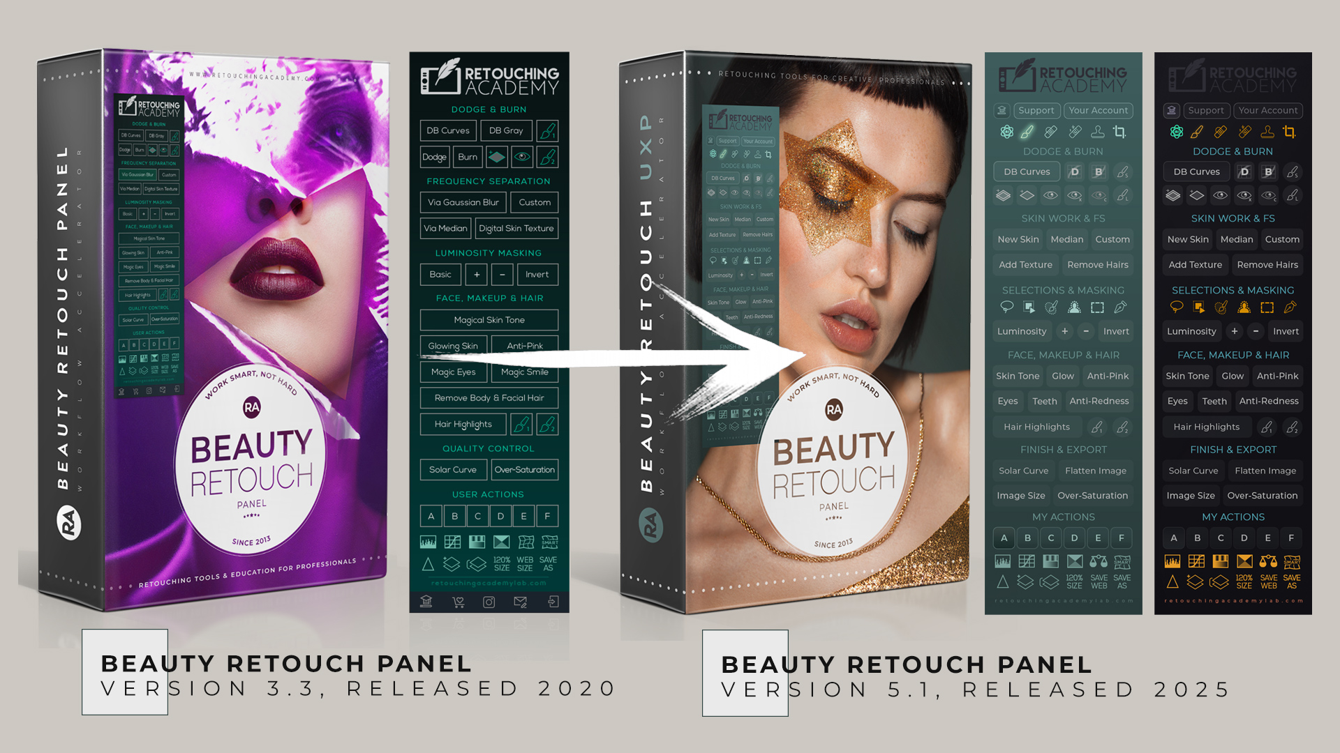 New Beauty Retouch Version 5 is Finally Here! - The Retouching Academy Lab